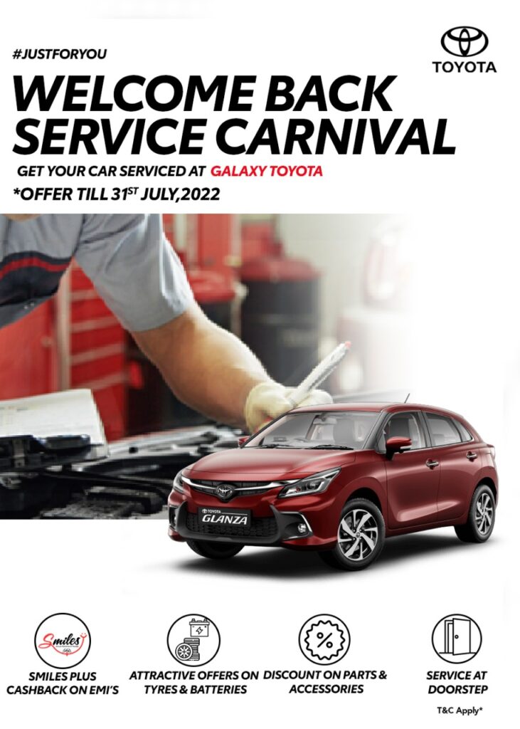 It’s Time To Get Welcome Back Toyota Car Service Offers - Galaxy Toyota