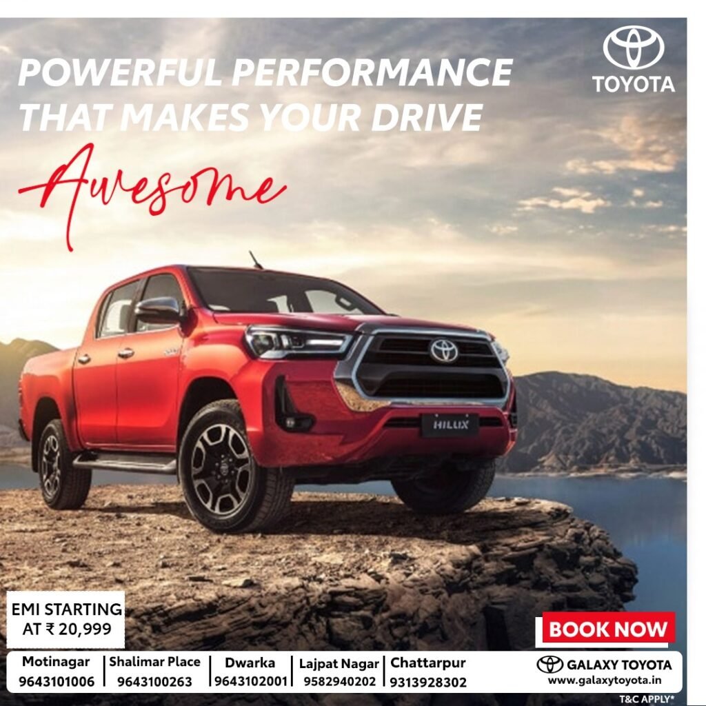 Toyota New Car July Offers At Galaxy Toyota Showroom - Galaxy Toyota