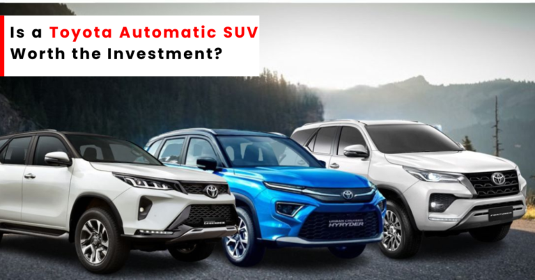 Is a Toyota Automatic SUV Worth the Investment?