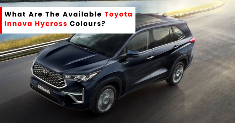 What Are The Available Toyota Innova Hycross Colours?