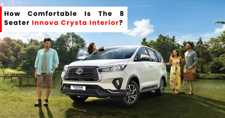 How Comfortable Is The 8 Seater Innova Crysta Interior? - Galaxy Toyota ...
