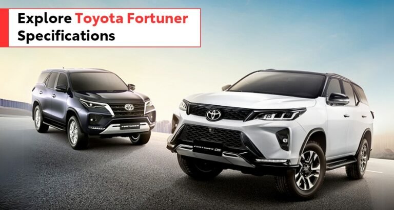 What Are the Key Toyota Fortuner Specifications You Should Know ...