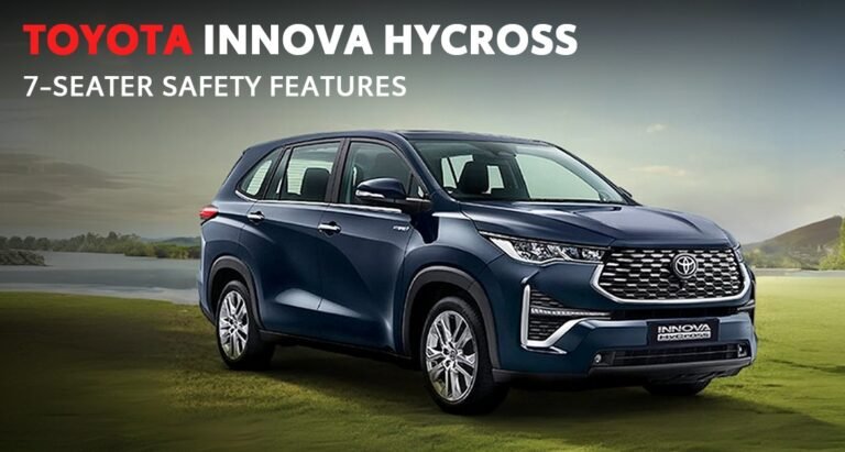 What Are the Safety Features of Toyota Innova Hycross
