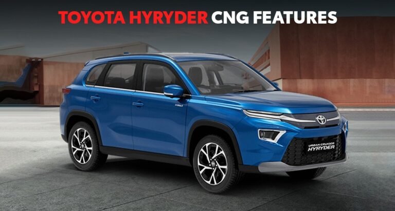Why You Should Invest Toyota Hyryder CNG as Your Next SUV?