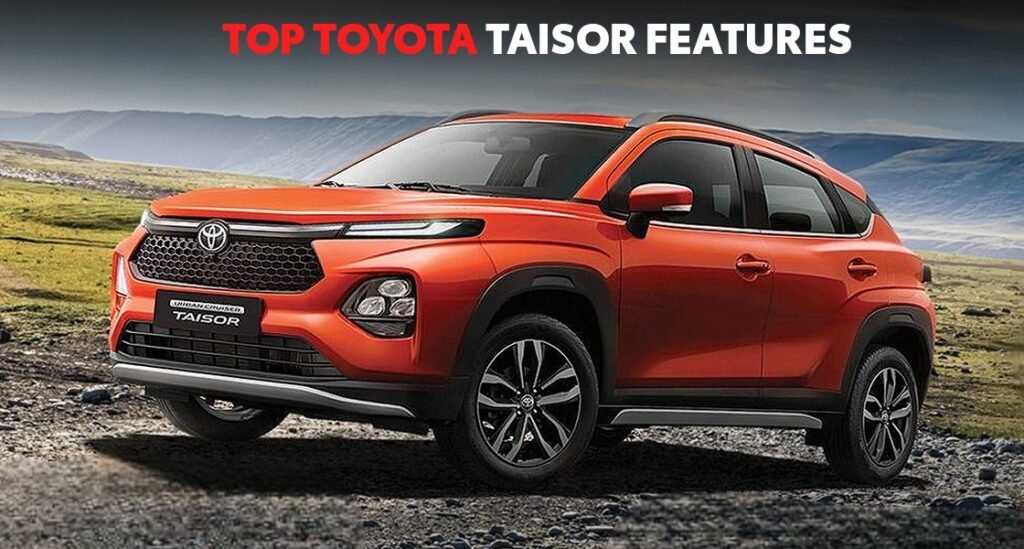Explore Toyota Taisor Features: Comfort & Safety