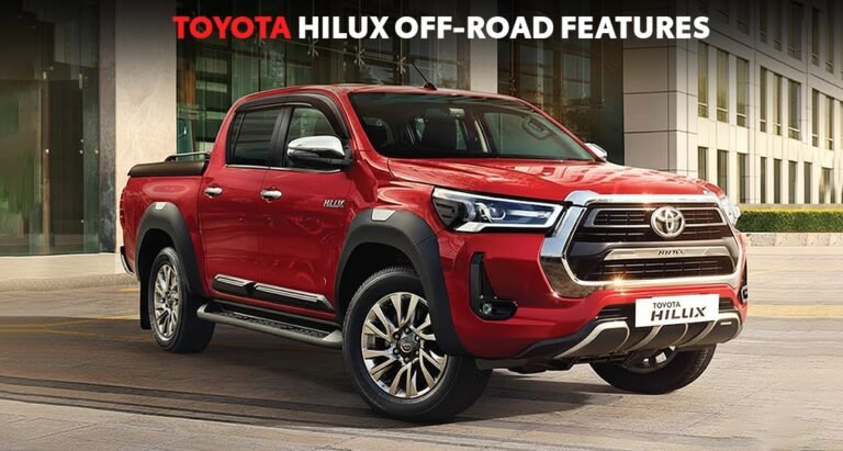 Top 6 Toyota Hilux Off-Road Features That Make It Stand Out